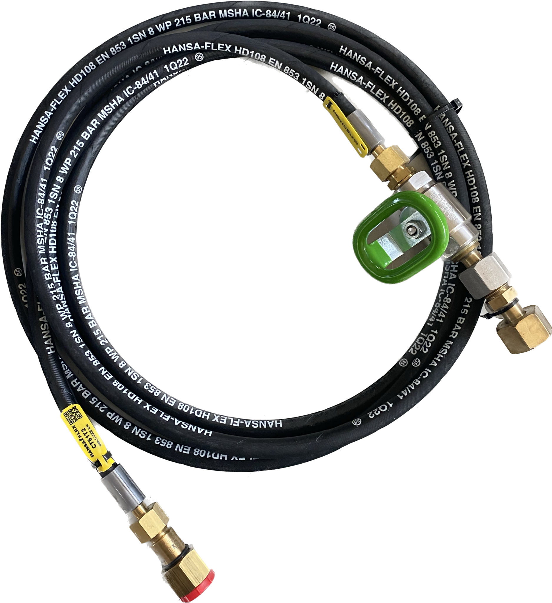 DN8 storage hose connection - Synecom